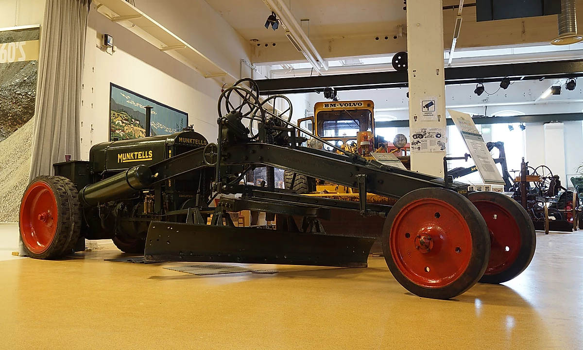 Munktells motorväghyvel modell 24 - Munktellmuseet